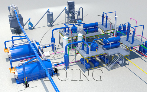 How to recycle soft plastic by plastic to oil machine?