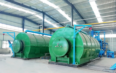 What is the price of waste plastic to fuel pyrolysis machine?