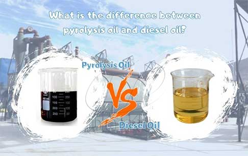 What is the difference between pyrolysis oil and diesel oil? pyrolysis oil